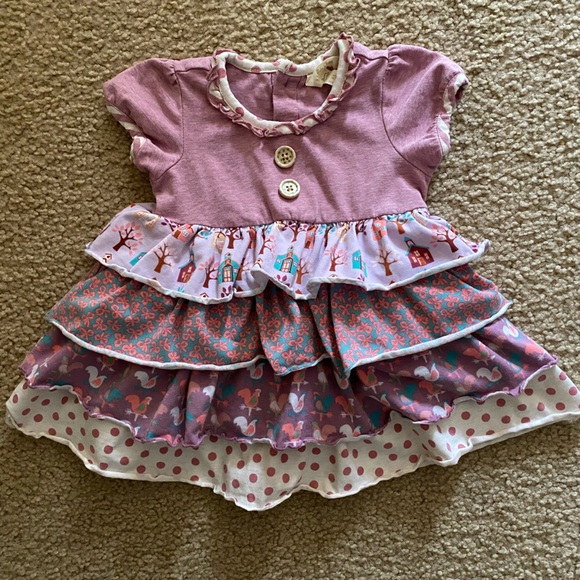 Matilda Jane | Dresses | Matilda Jane Ruffle Layer Purple Dress | Poshmark